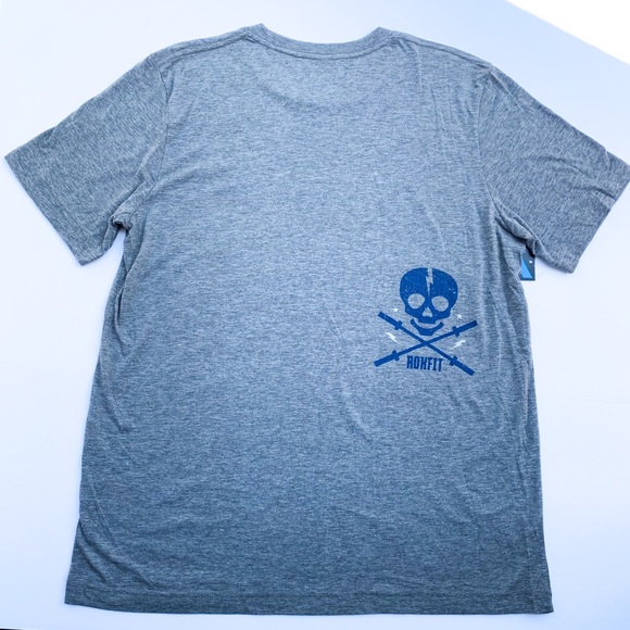 Rokfit | Shirts | Rokfit Blood Sweat Barbells Athletic Shirt L | Poshmark